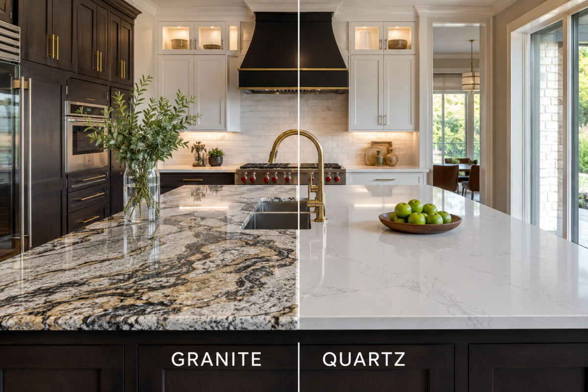 Granite vs Quartz: Choosing the Right Kitchen Countertop